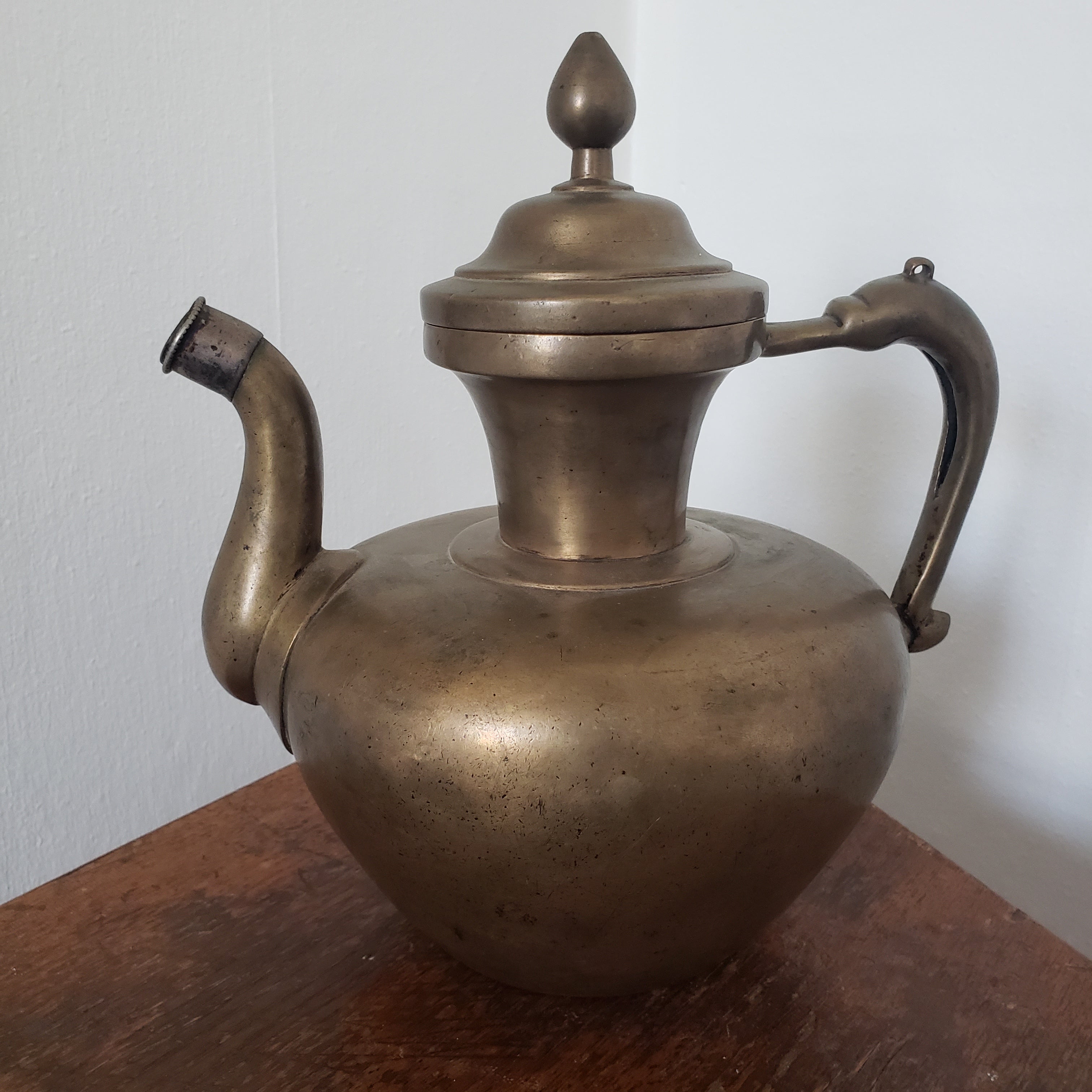 Antique Tibetan Tea Pot Created With Li Metals Earthheartandart